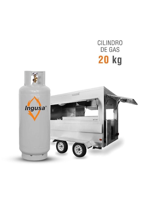 Tanque de gas LP 20 kg Ingusa 2