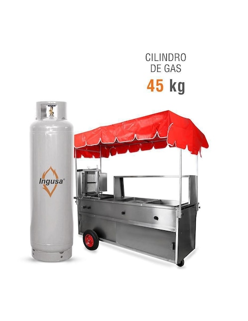 Tanque de gas LP 45 kg Ingusa 2