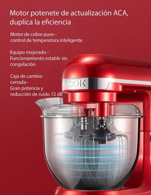 Batidora de pedestal Aicok 6 velocidades Bp3701 Aicok 7