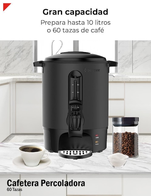 Percoladora Bogner 60 tazas 7
