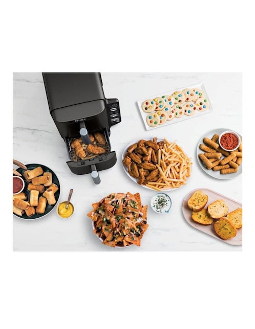 Freidora de aire con compartimento doble Ninja 7.6 L Sl201 8